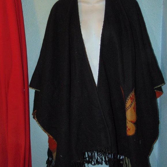 Made in France | Sweaters | Vintage Reversible Cape Made In France ...